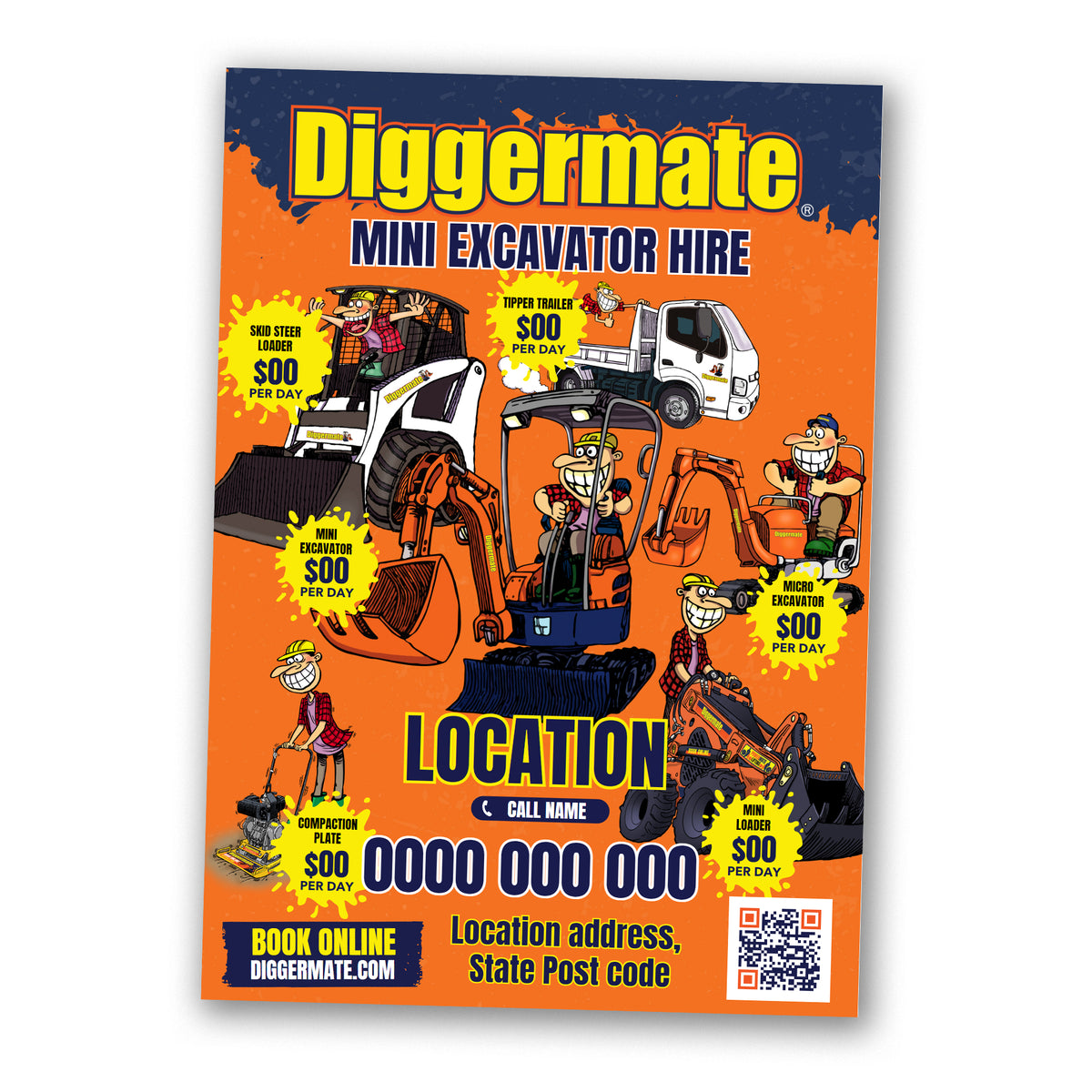 A5 Flyer Machine Rates – Diggermate Franchising Pty Ltd