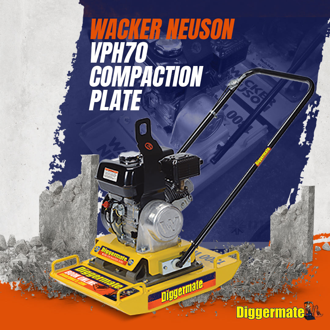 VPH70 Compaction Plate - Wacker Neuson – Diggermate Franchising Pty Ltd