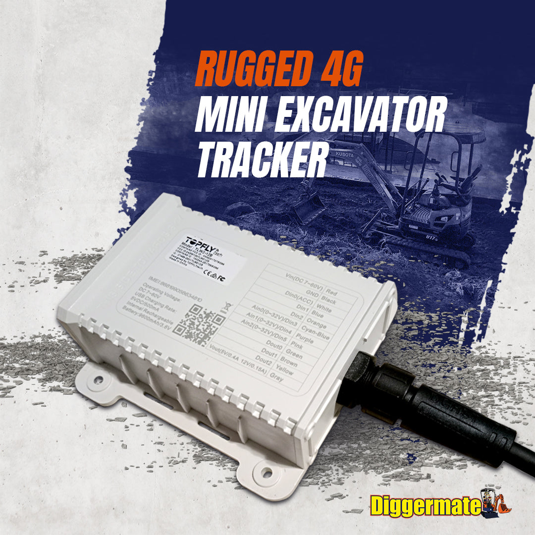 Rugged 4G Machine Tracker – Diggermate Franchising Pty Ltd
